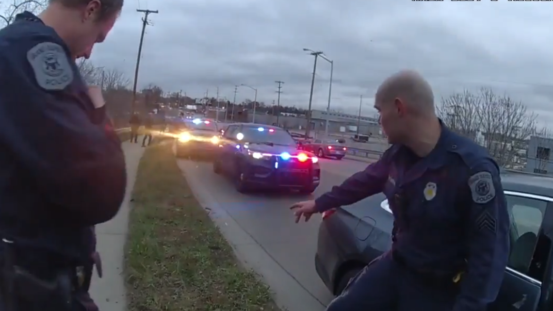GRPD releases more bodycam video from late March traffic stop | wzzm13.com