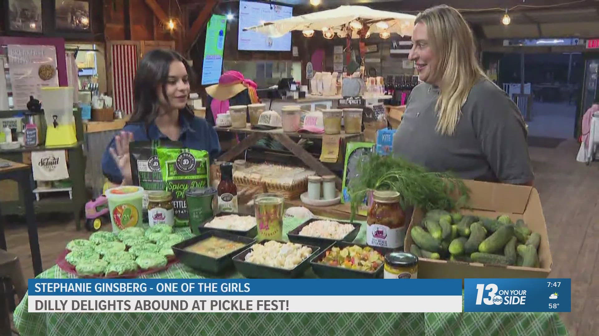 Ed Dunneback & Girls Farm hosts 2nd annual Pickle Fest | wzzm13.com
