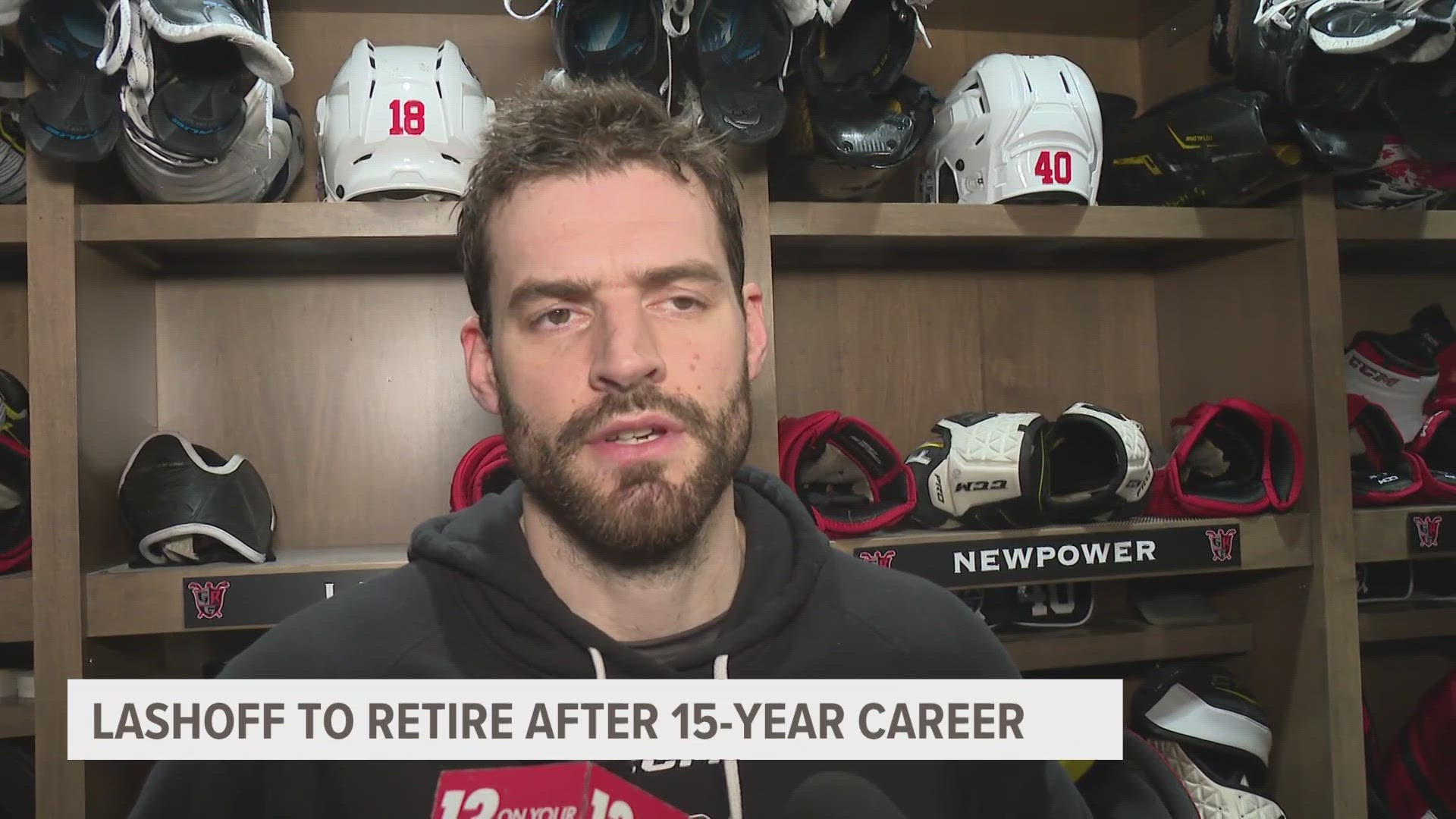 Grand Rapids Griffins Brian Lashoff retiring, honored by mayor | wzzm13.com