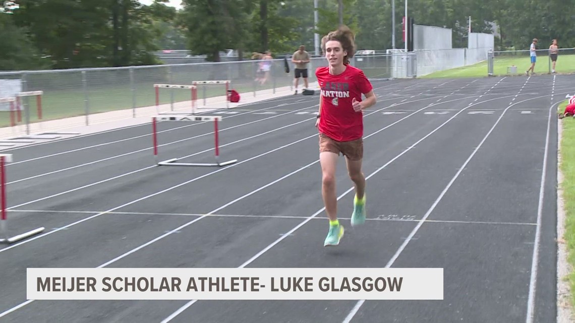 This week's Meijer Scholar Athlete is Luke Glasgow | wzzm13.com