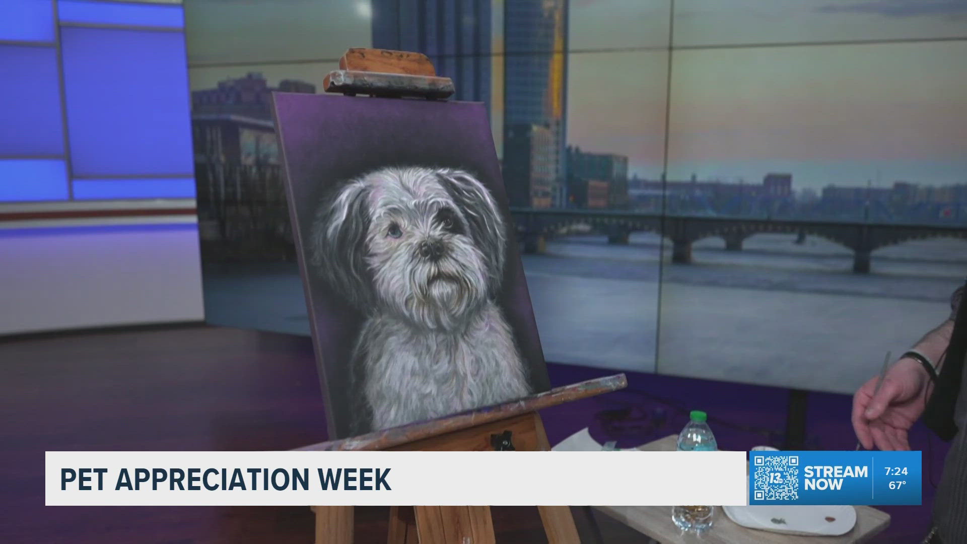 DEMO | West Michigan artist gives us a live pet portrait demonstration ...