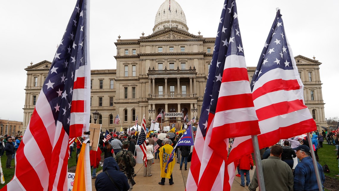 Michigan militia puts armed protest in the spotlight | wzzm13.com