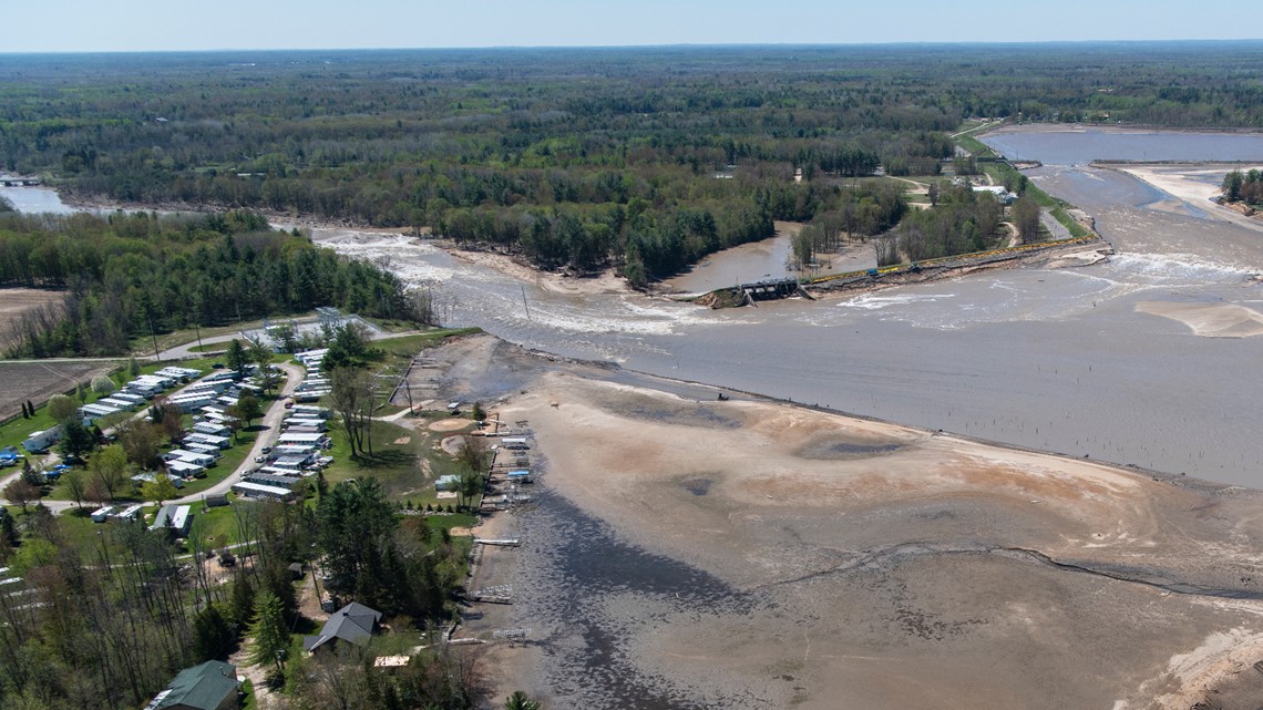 Flooding, dam breaches in Midland County | wzzm13.com