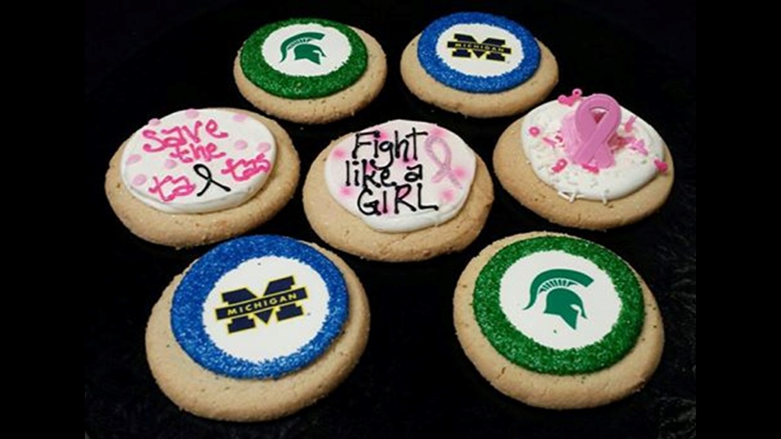 Ryke's Bakery holds annual U-M, MSU cookie poll | wzzm13.com