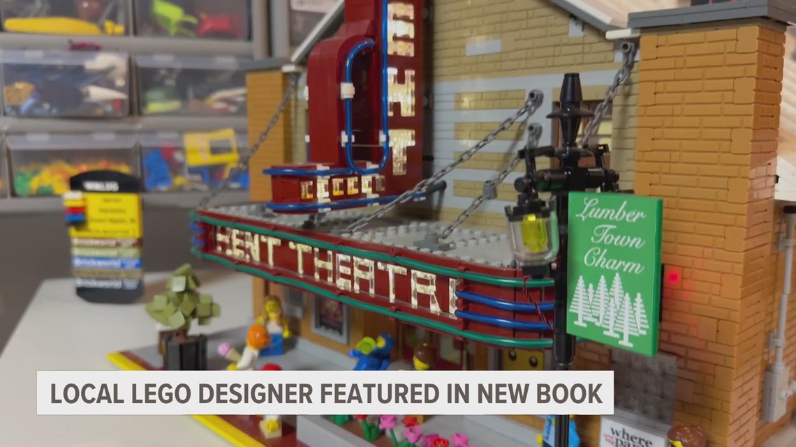 West Michigan man's LEGO design featured on cover of new book | wzzm13.com