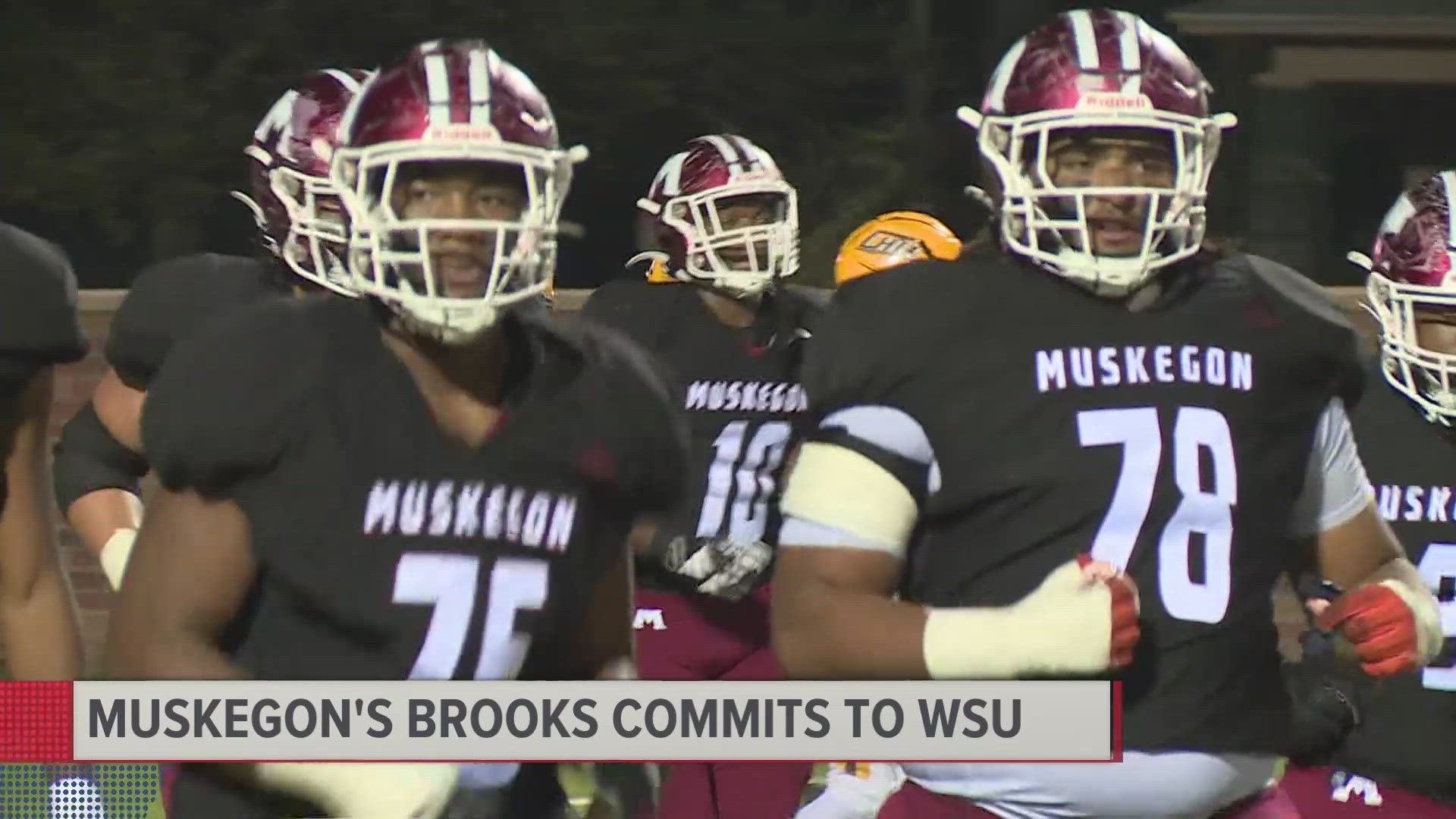 Muskegon's Karl Brooks commits to Wayne State | wzzm13.com