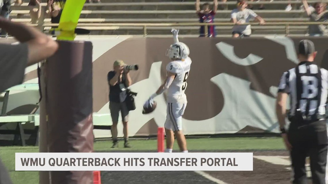 Western Michigan quarterback Treyson Bourguet hits transfer portal ...