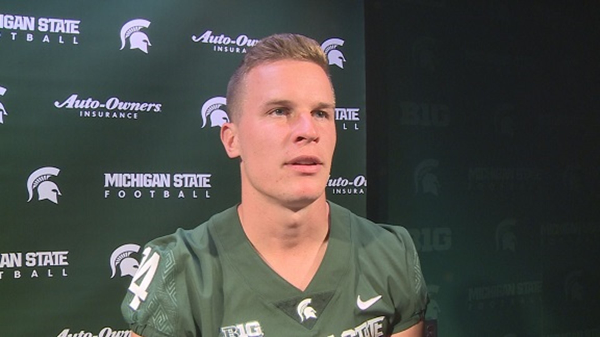 MSU quarterback Brian Lewerke looks to rebound in 2019 | wzzm13.com