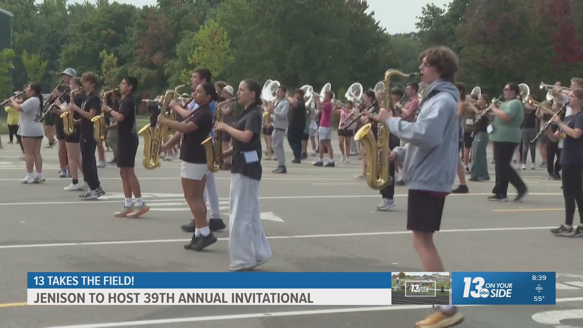 Jenison High gears up for 39th annual marching band invitational ...