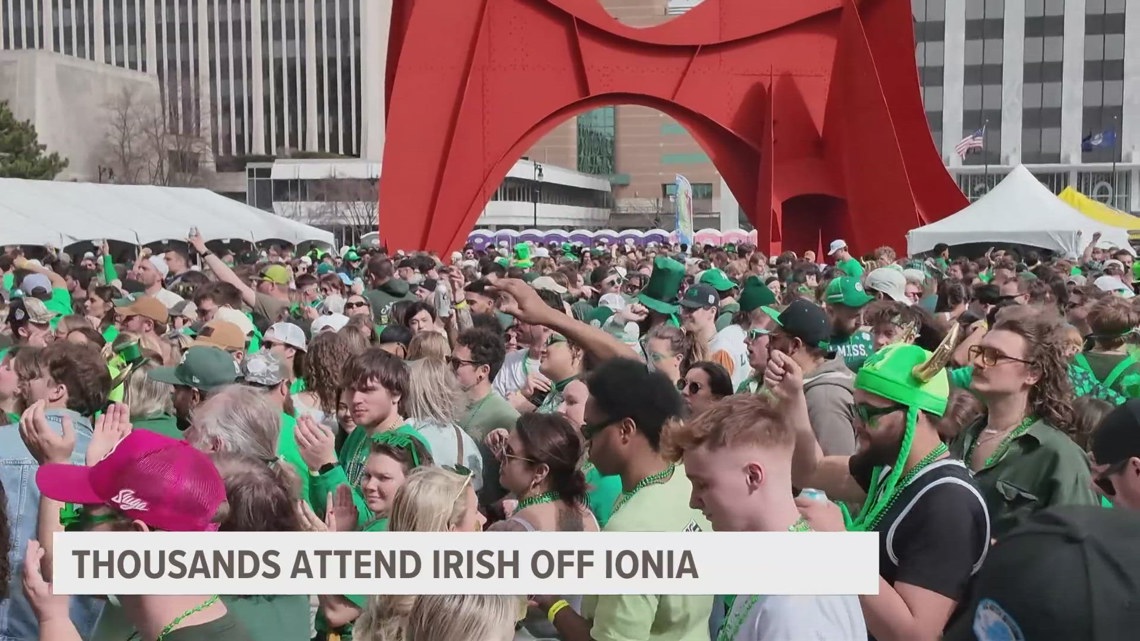 Irish Off Ionia shines at Calder Plaza | wzzm13.com