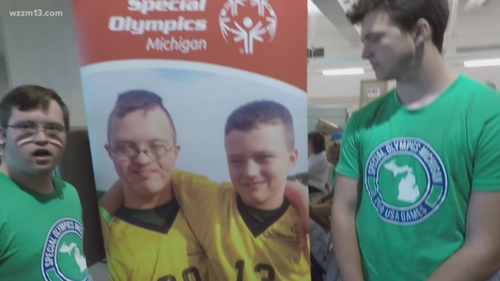 Michigan brothers compete together at Special Olympics USA Games ...