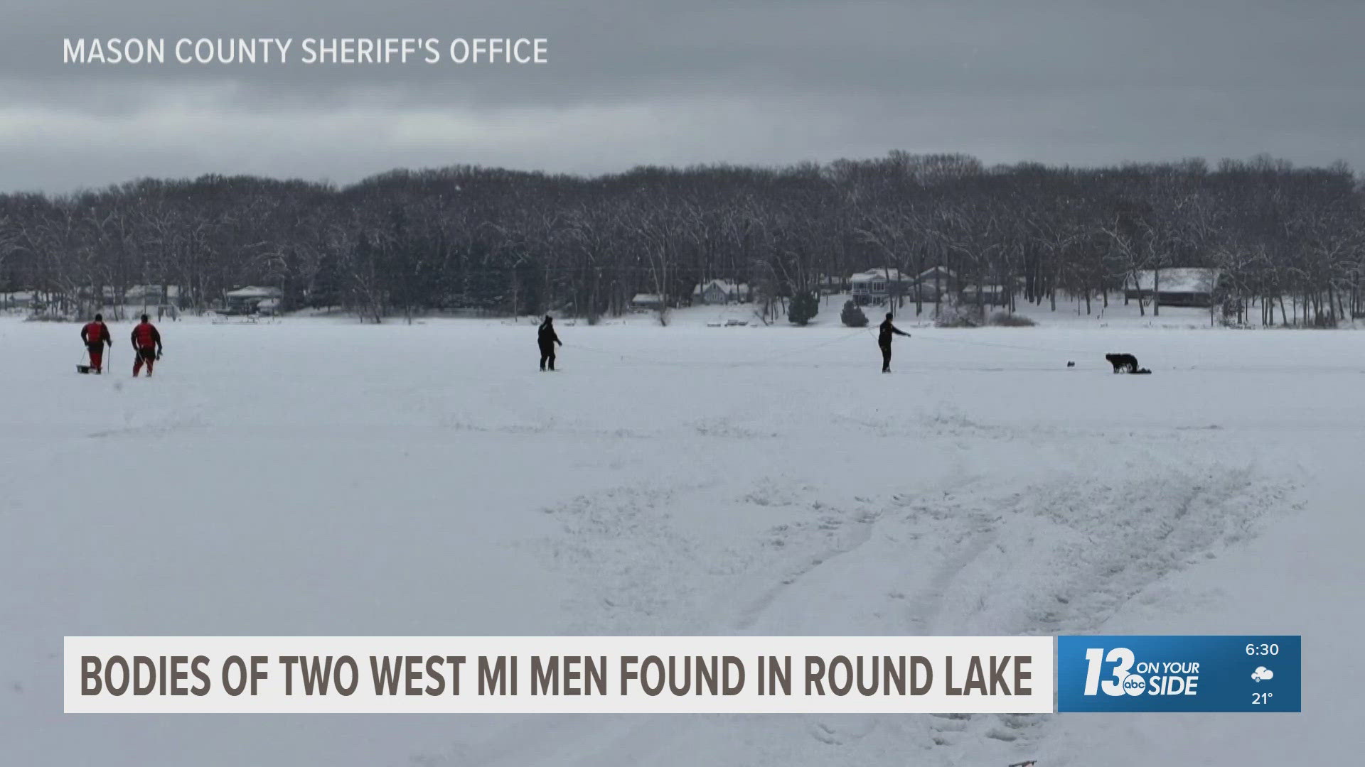 Snowmobilers pulled from icy lake in Mason County identified | wzzm13.com