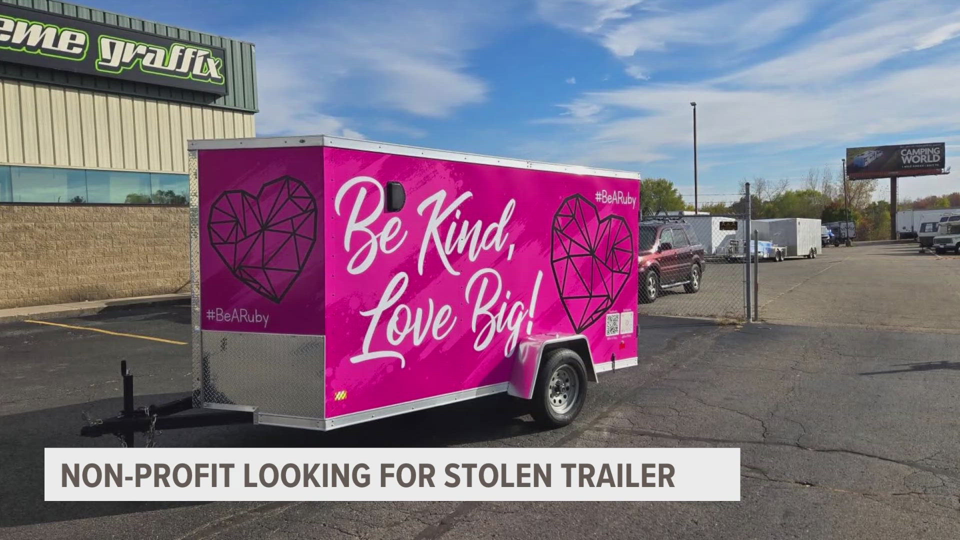 Nonprofit's pink trailer crucial for aiding Grand Rapids homeless ...