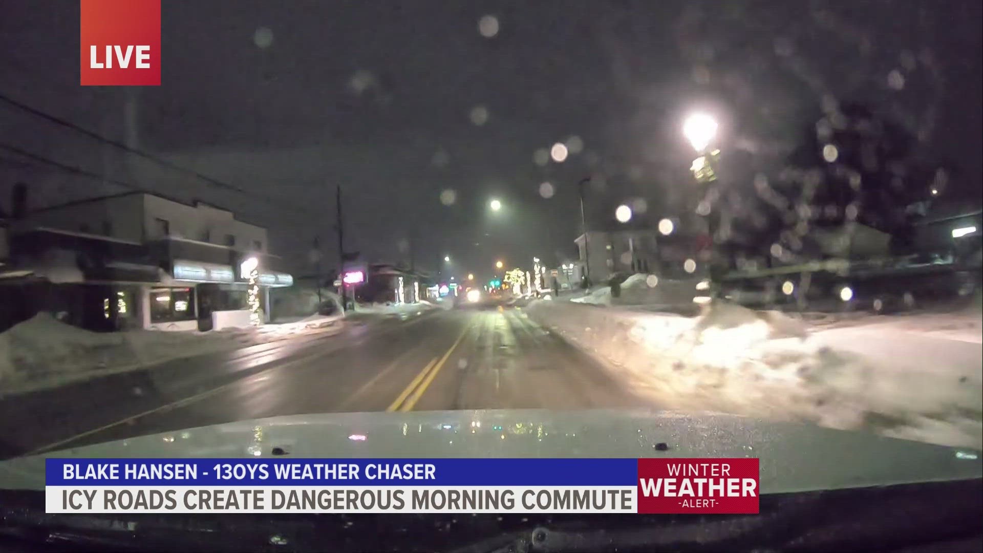 Icy roads causing dangerous driving conditions | wzzm13.com