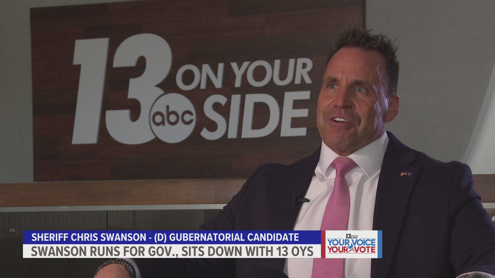 Genesee Co. Sheriff Swanson enters 2026 race for MI governor | wzzm13.com