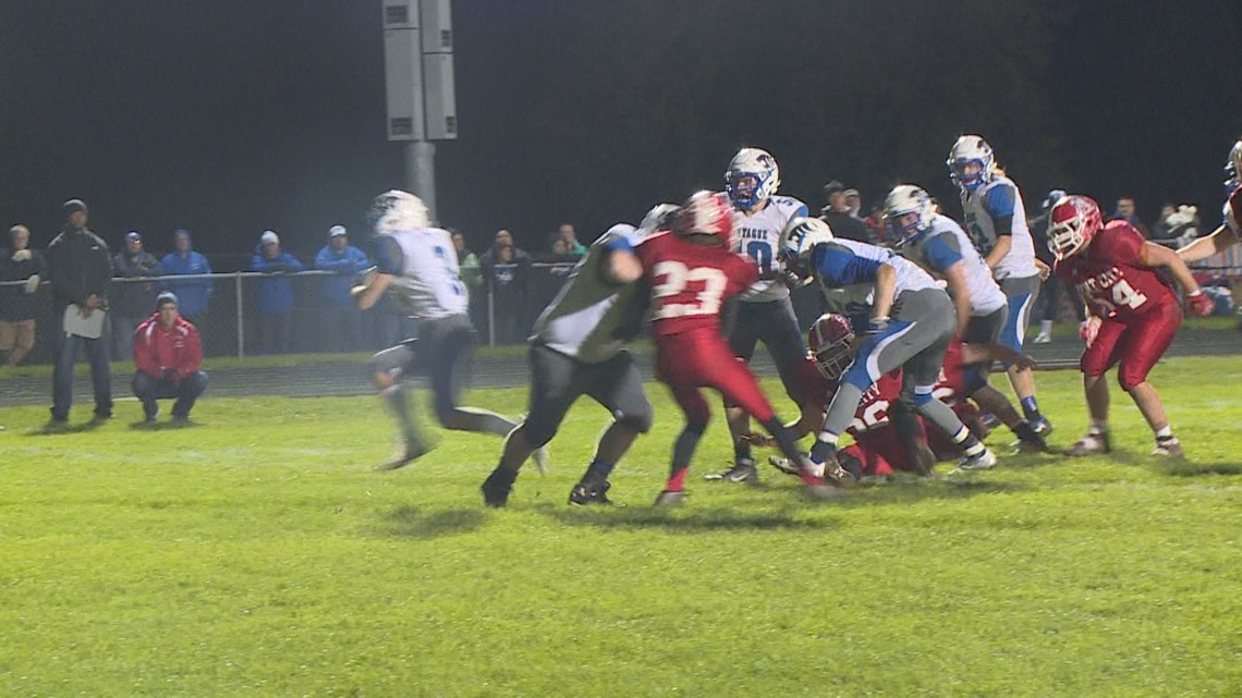 Kent City High School football team competes for a good cause | wzzm13.com