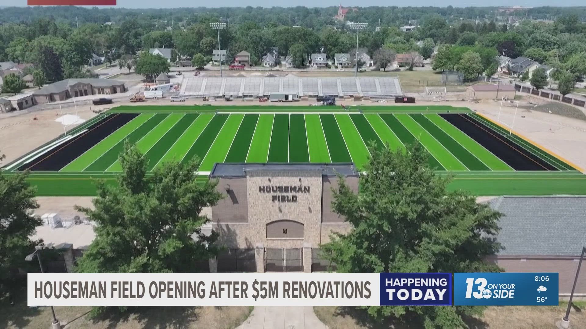 GRPS unveiling renovated Houseman Field | wzzm13.com