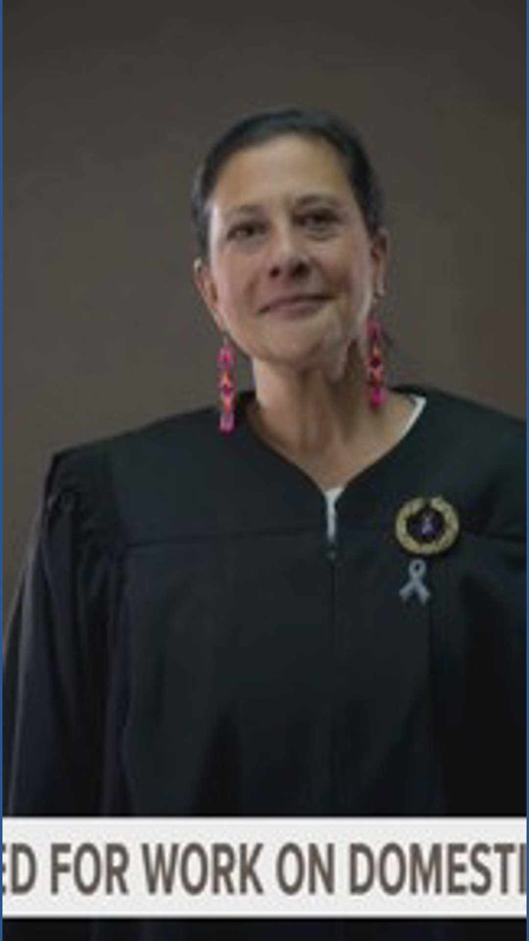 Tribal judge honored for work on domestic violence | wzzm13.com