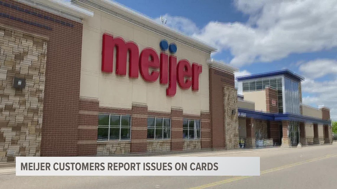 Meijer customers say their credit cards were charged twice after it ...