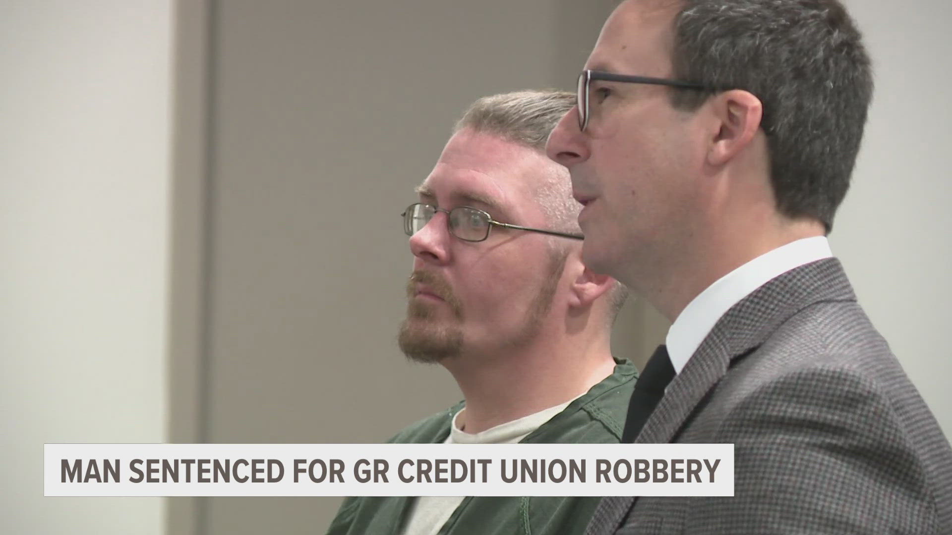 Man sentenced in attempted GR credit union robbery | wzzm13.com