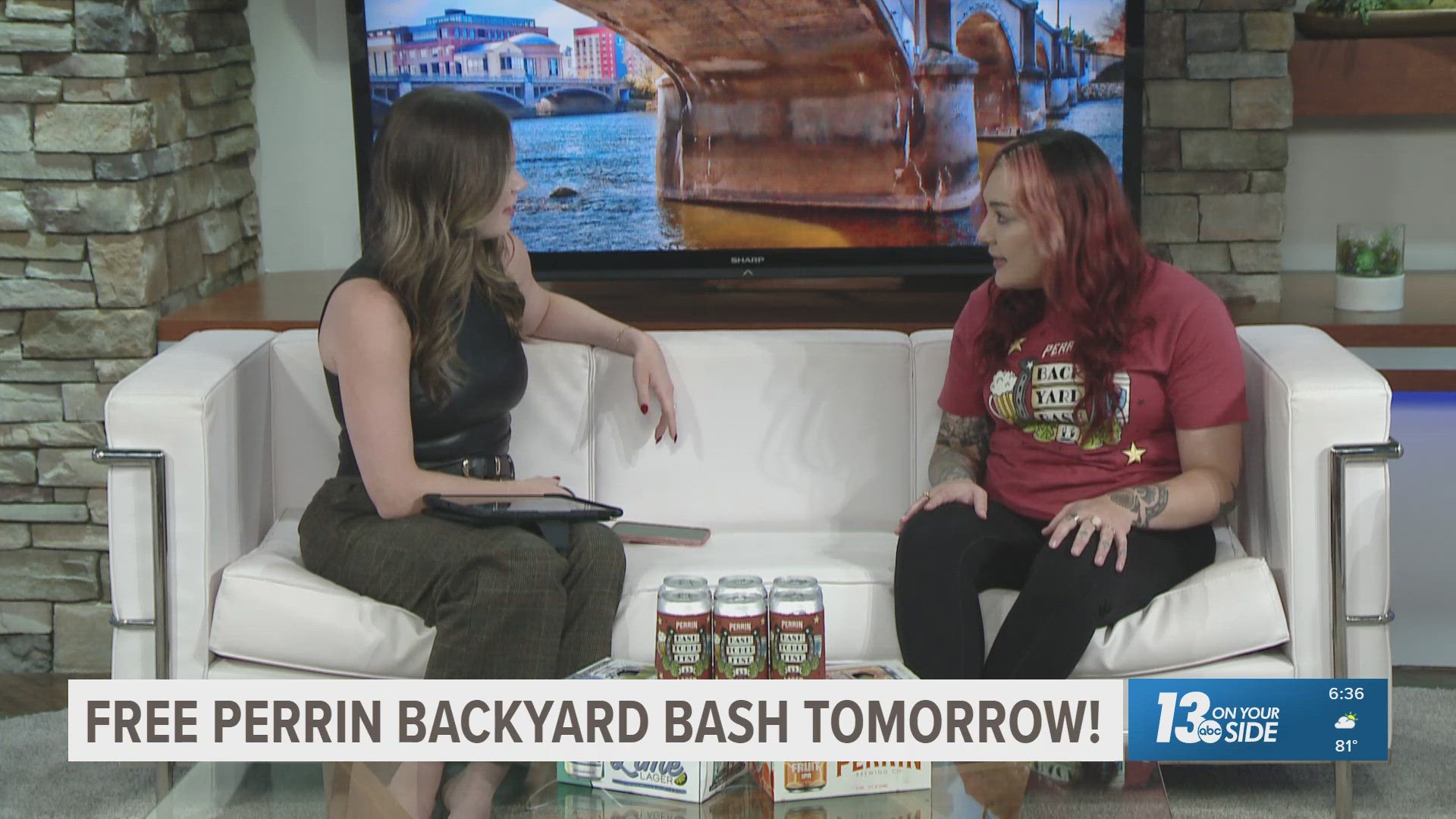Perrin Brewing hosts 'Lucky 13th' Backyard Bash event | wzzm13.com