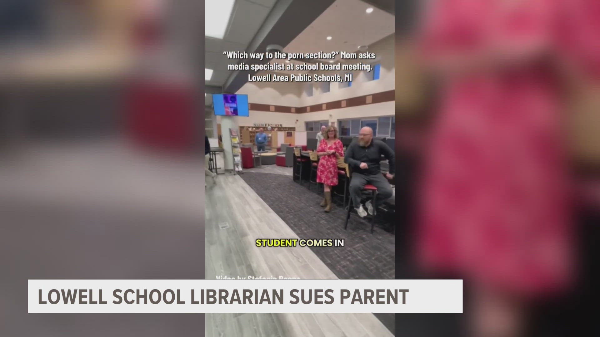 Lowell school librarian sues parent over years of attacks, false claims ...