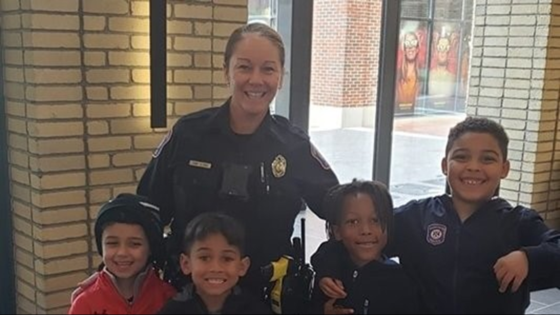 One Good Thing: Local cop shares some smiles with kids at the movies ...