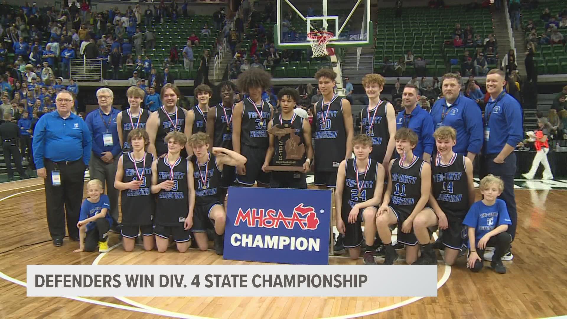 Tri-Unity Christian wins state title | wzzm13.com