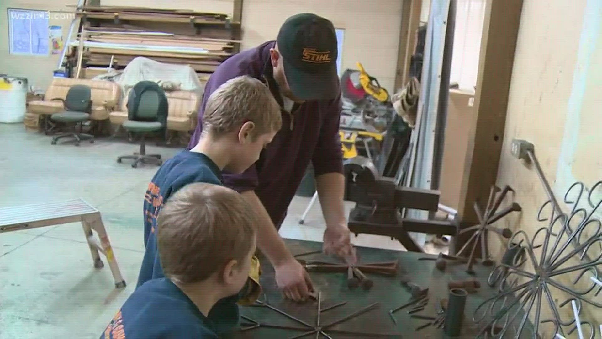 2 young brothers turn their love for welding into a business | wzzm13.com
