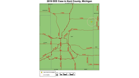 Continued EEE threat prompts state to spray 14 counties for mosquitoes ...