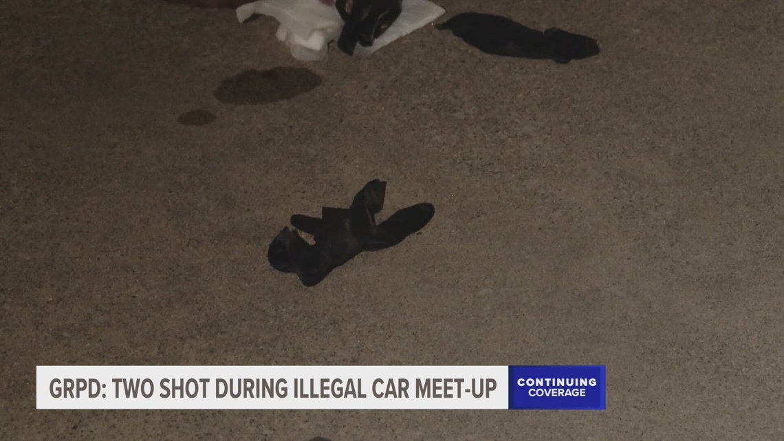 GRPD: Two shot during illegal car takeover at Rosa Parks Circle ...