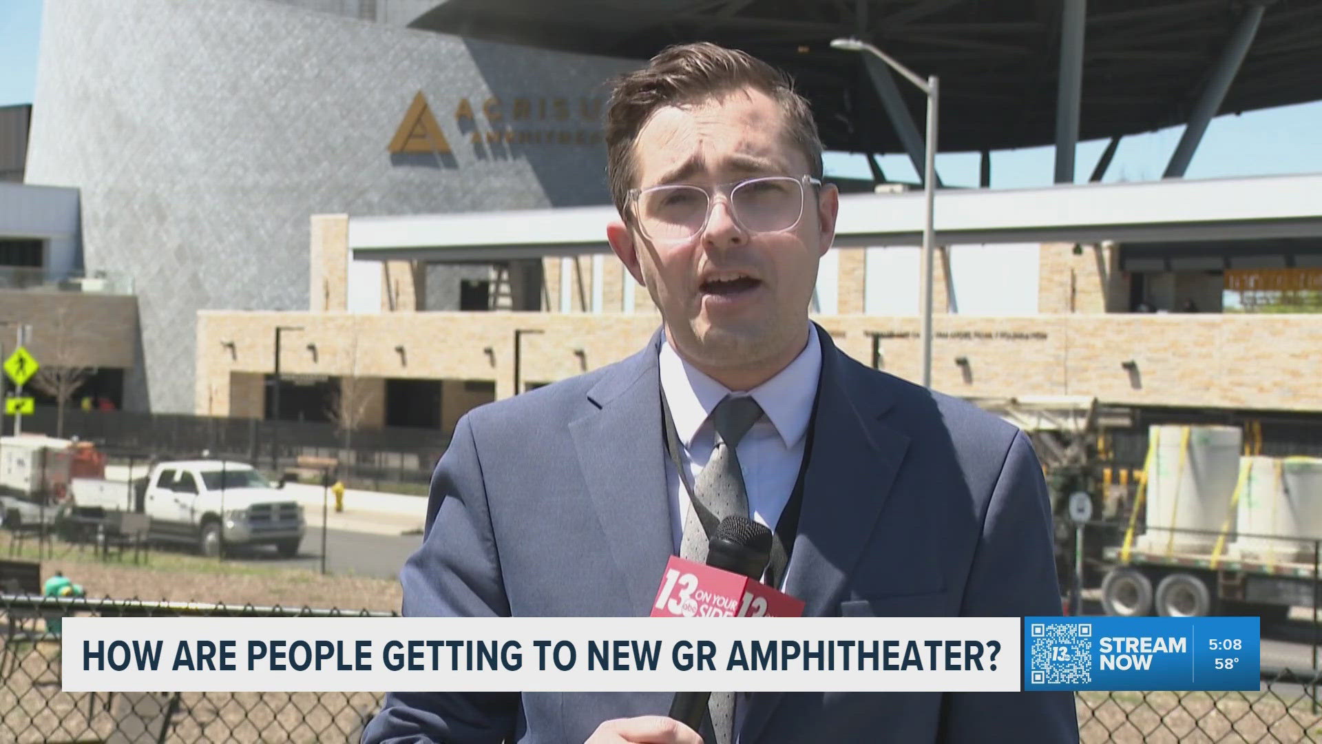 How are people getting to the new Grand Rapids amphitheater? | wzzm13.com