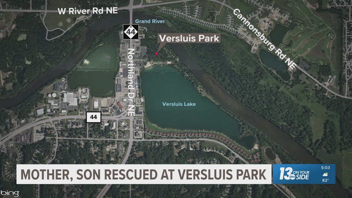 Mother, son expected to recover after Versluis Lake rescue | wzzm13.com