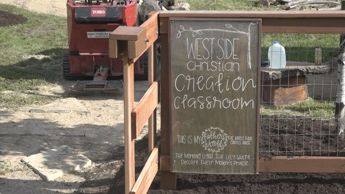 West Side Christian School building outdoor classrooms | wzzm13.com