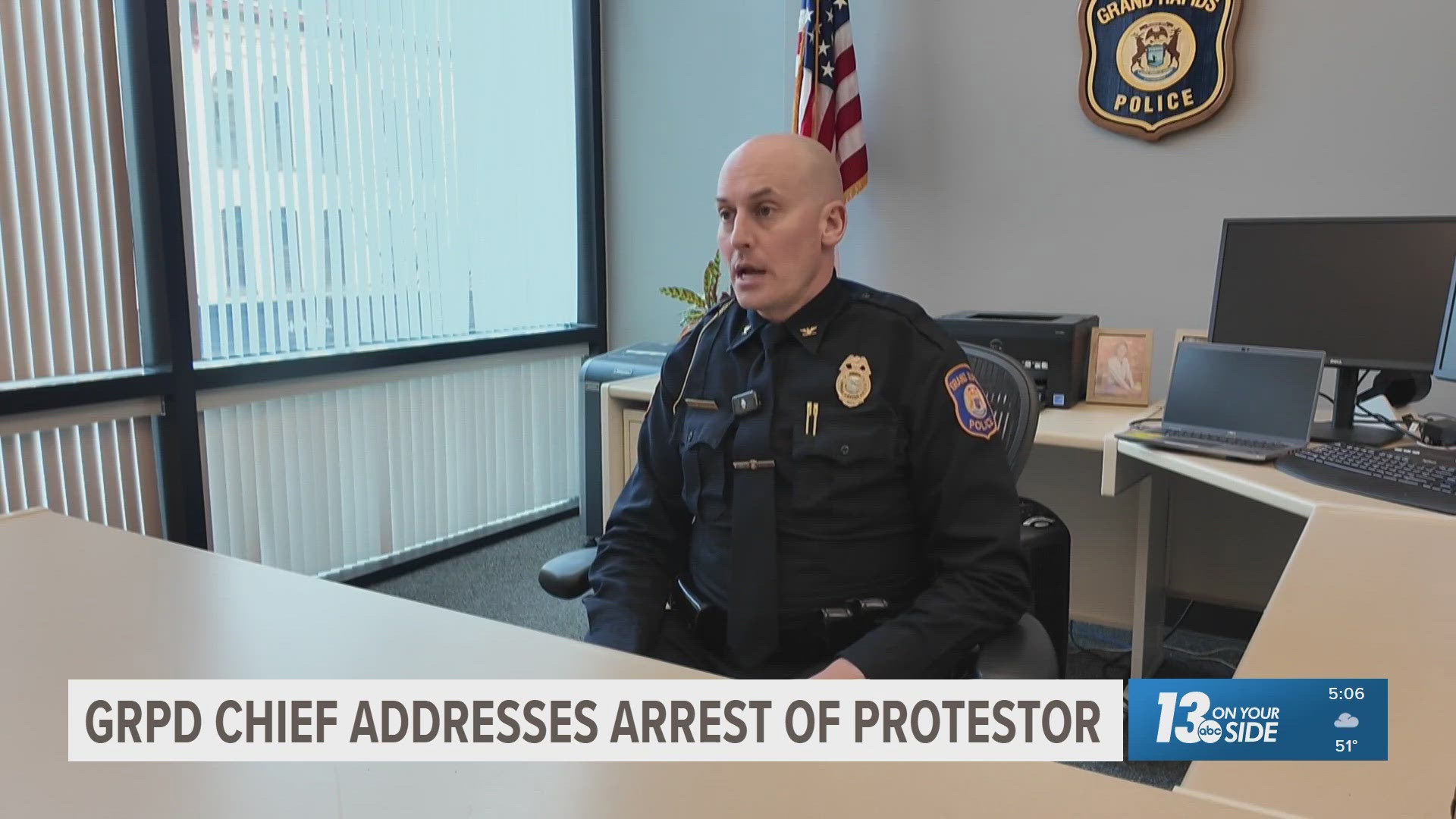 Grand Rapids mayor and police chief respond to on-camera arrest of ...