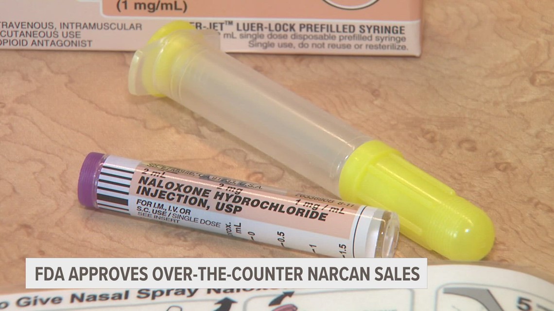 FDA approves over-the-counter Narcan sales | wzzm13.com