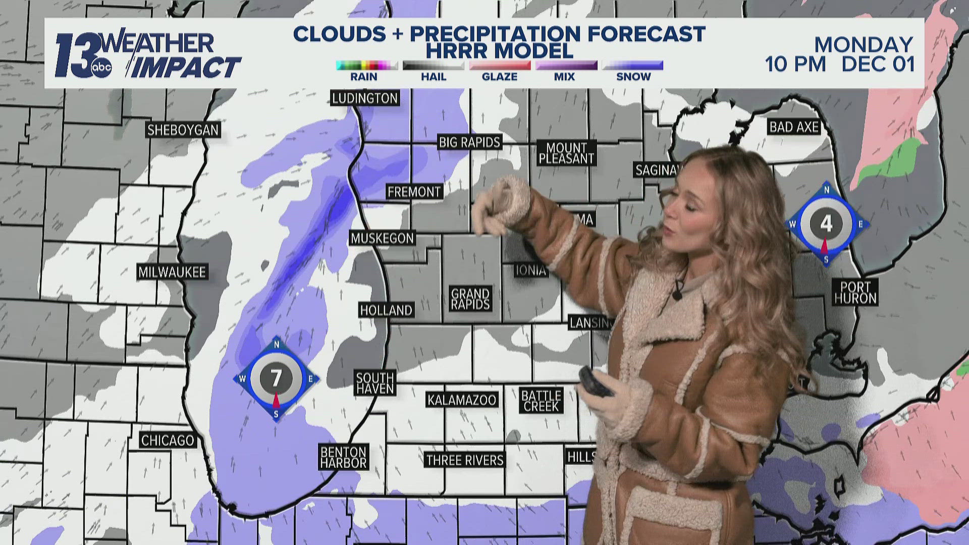 13 ON YOUR SIDE Forecast: Muskegon, Oceana, and Mason Counties Expect ...
