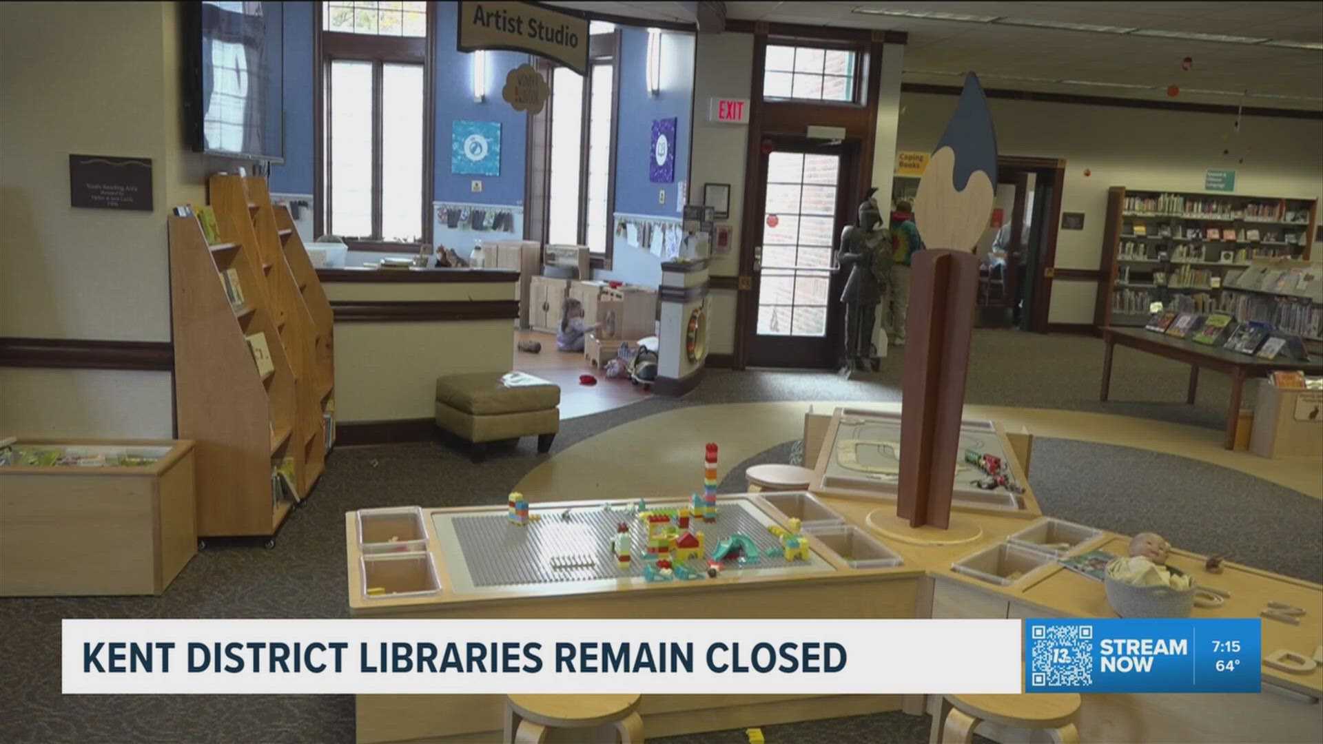 Kent District Library extends closure into Monday with no open date ...
