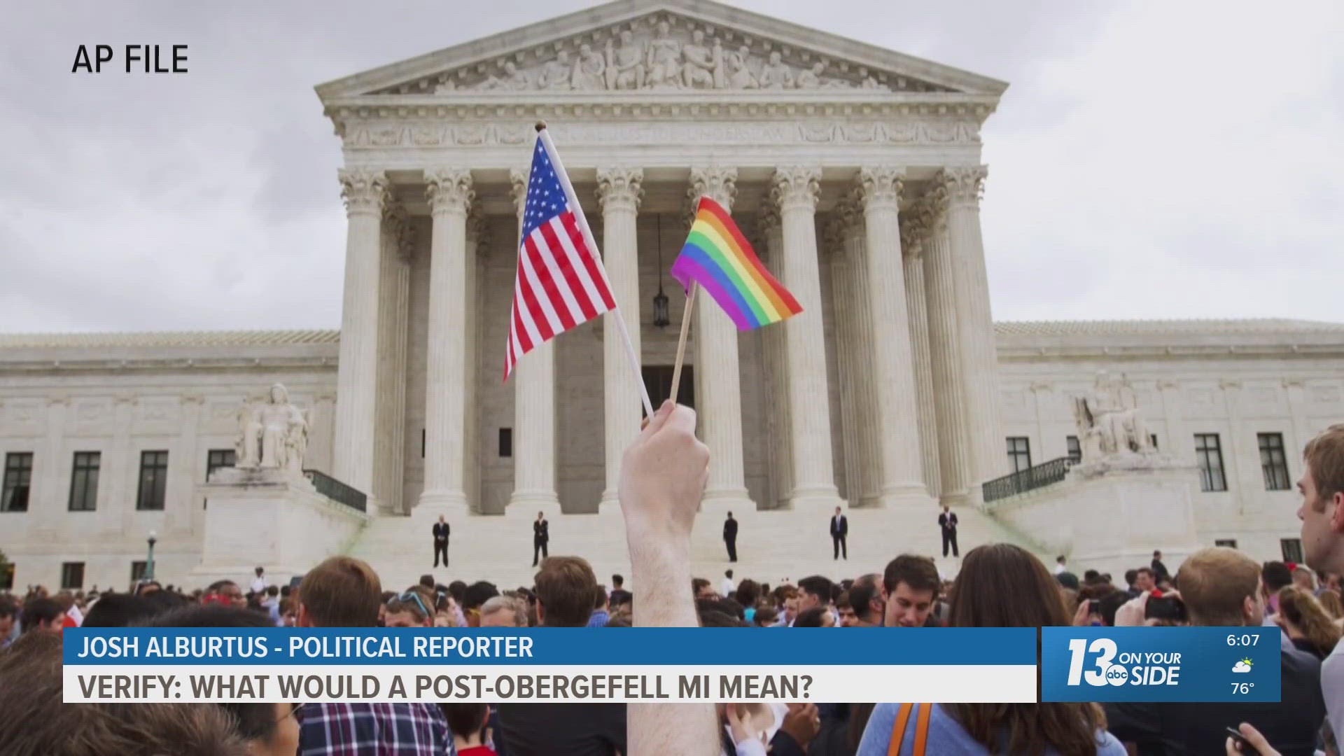 VERIFY | What would a post-Obergefell MI look like? | wzzm13.com