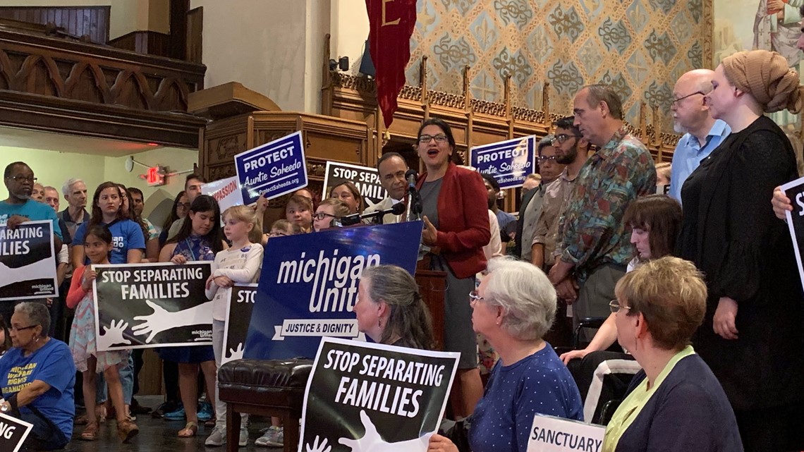 Immigrant families living in sanctuary at Mich. churches call on ...