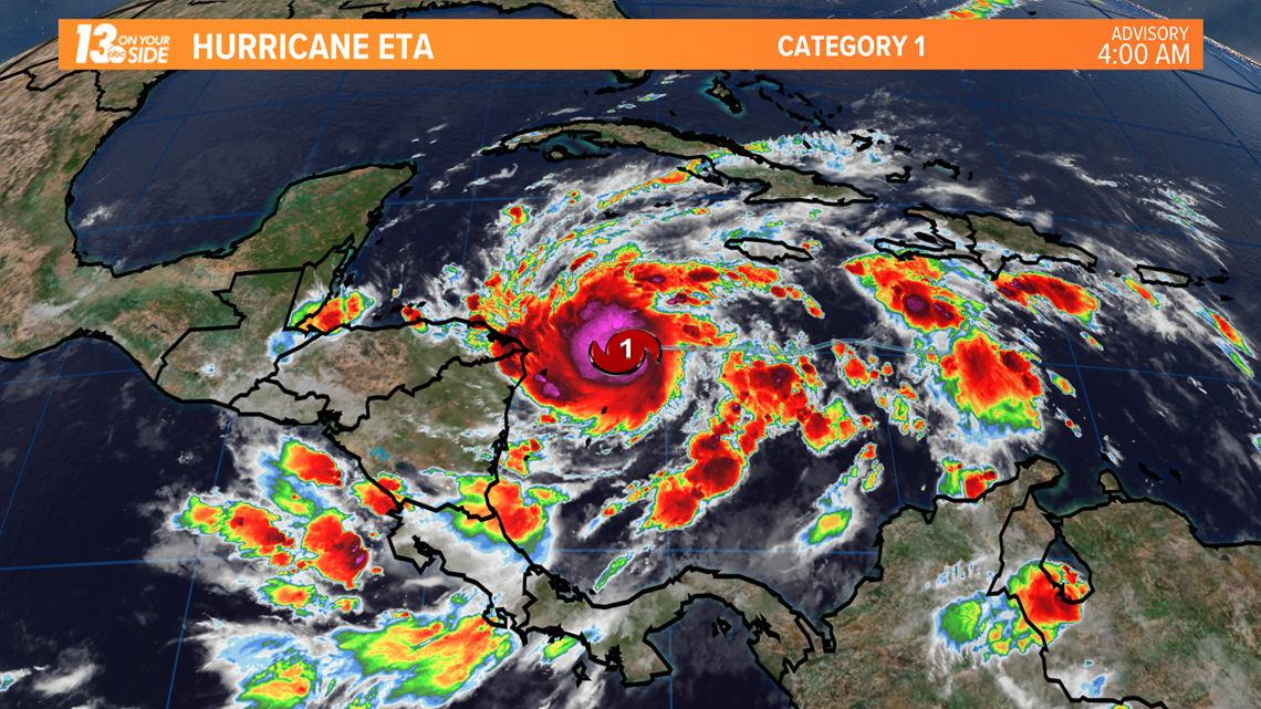 Hurricane Eta ties the record for most named storms | wzzm13.com