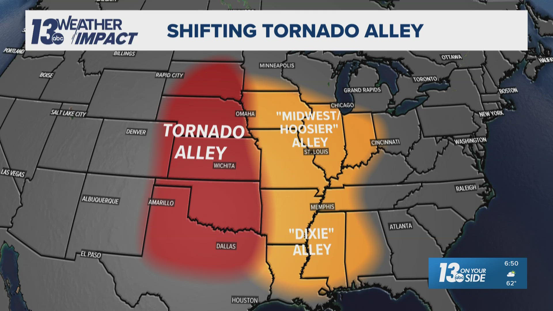Tornado alley shifting east - what that means for the Midwest | wzzm13.com