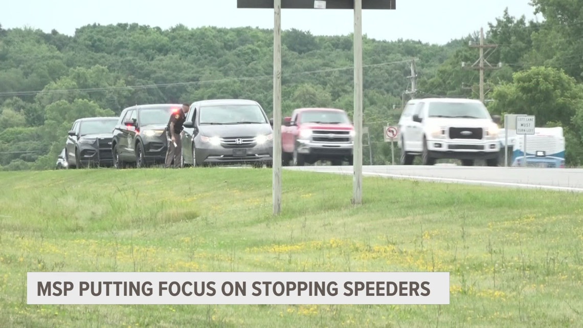 Michigan State Police putting focus on stopping speeding drivers ...
