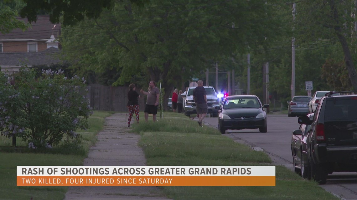 Grand Rapids-area shootings: 2 killed, 4 wounded since late Saturday ...