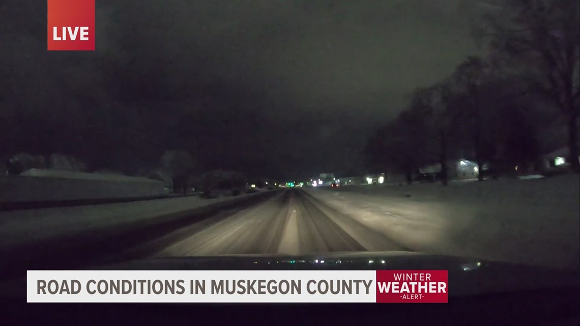 Road conditions in Muskegon County | wzzm13.com