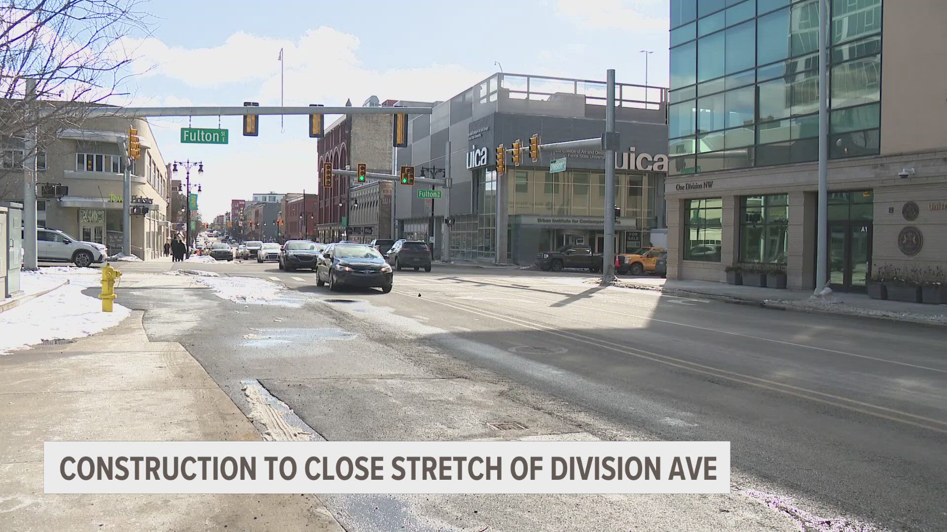 CONSTRUCTION ALERT | Division Ave to be closed between Fulton, Michigan ...