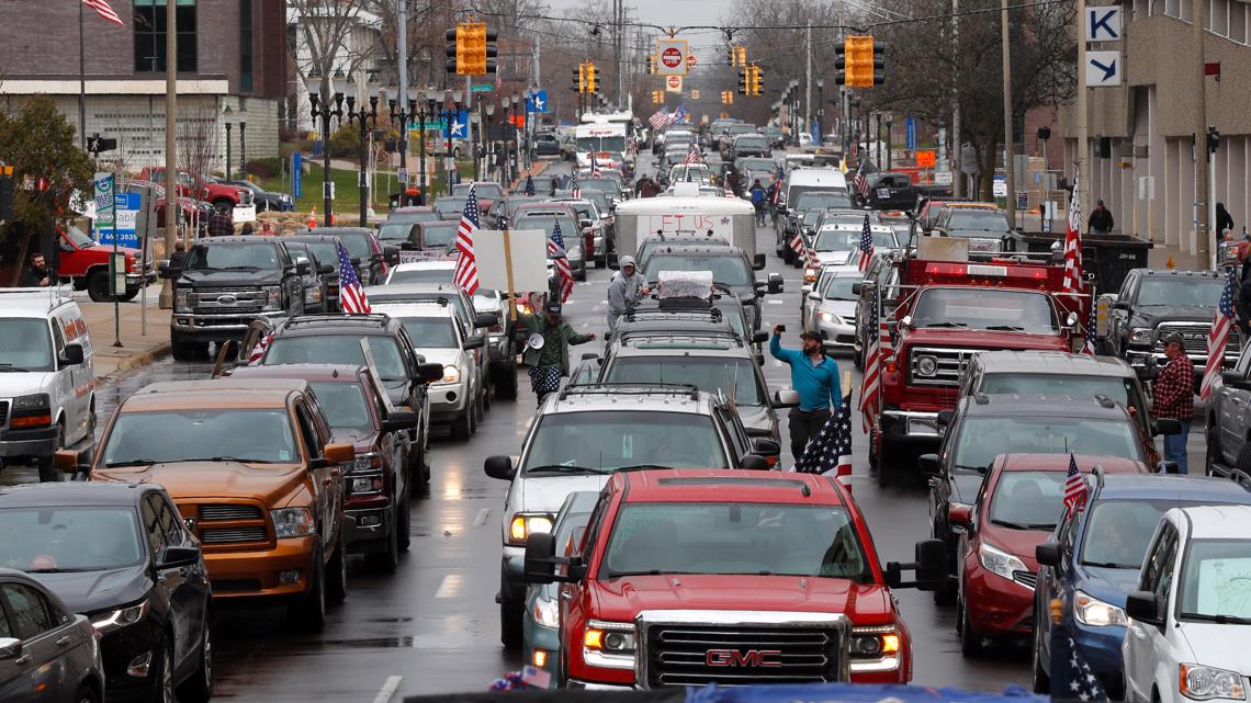 'We know that this rally endangered people,' Whitmer responds to ...