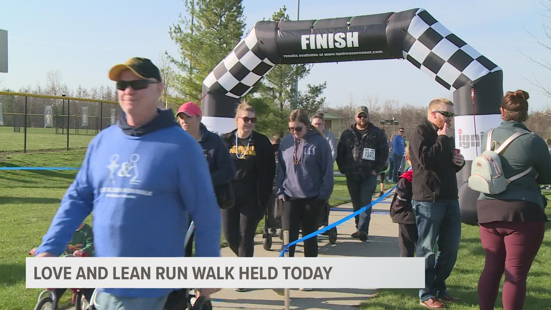 Zeeland community gathers at Love and Lean Run Walk to honor HS student ...