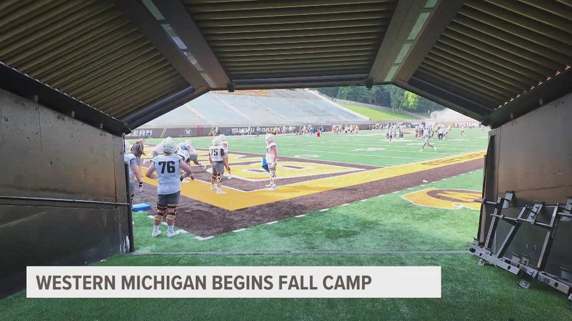 Western Michigan University football begins fall camp, looks to ...