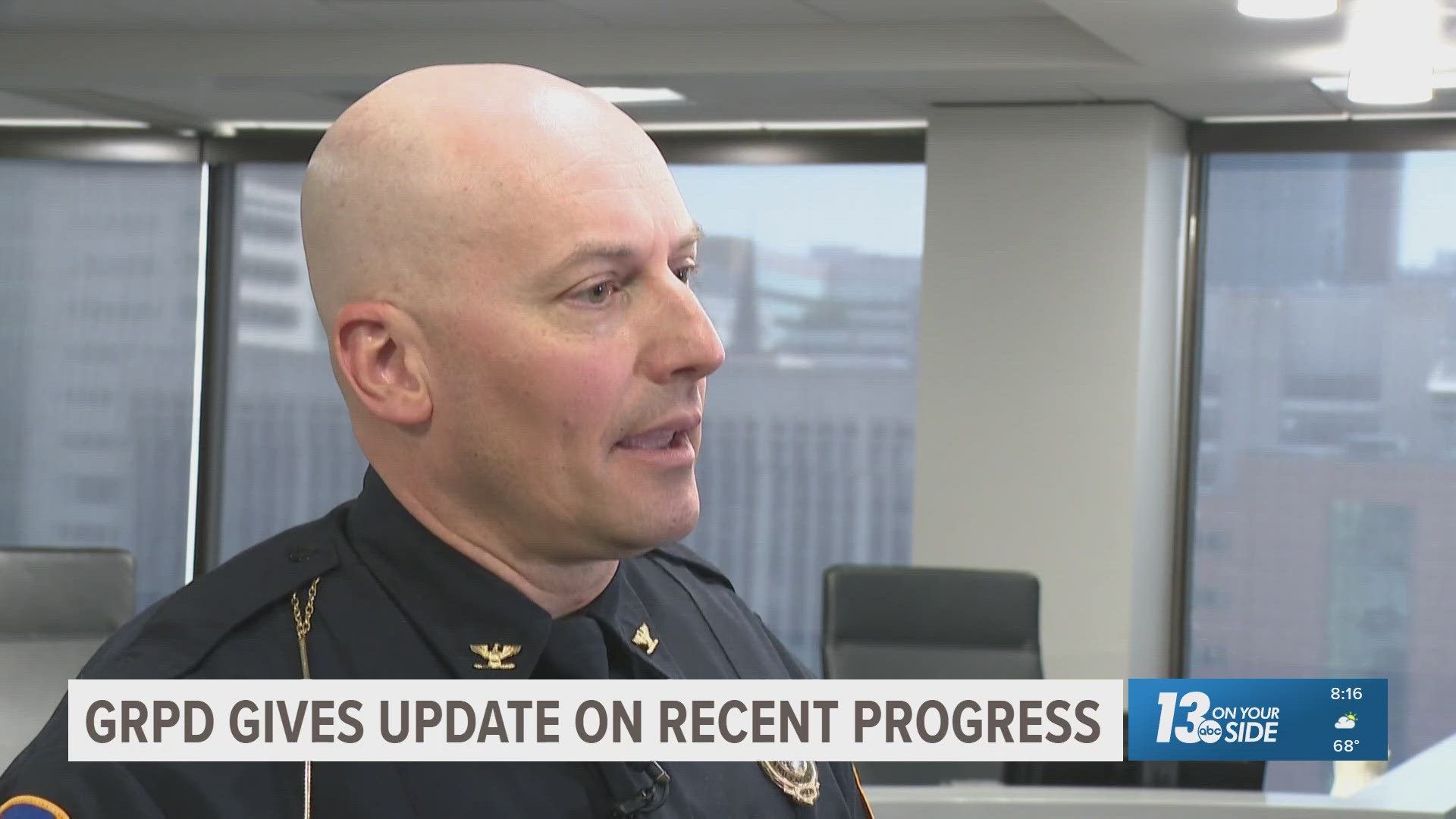 Chief Eric Winstrom reflects on progress since joining GRPD | wzzm13.com